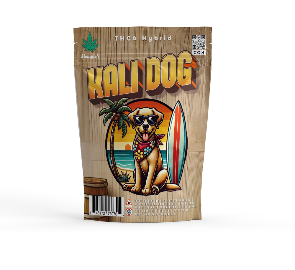 THCA Flower - AAA Kali Dog - Sativa | Hempie's