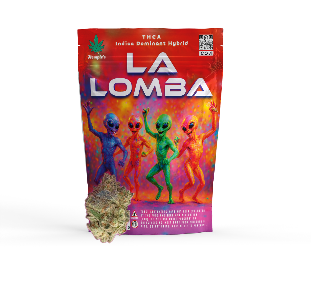 THCA Flower - AAA La Bomba - Indica Dominant Hybrid | Hempie's