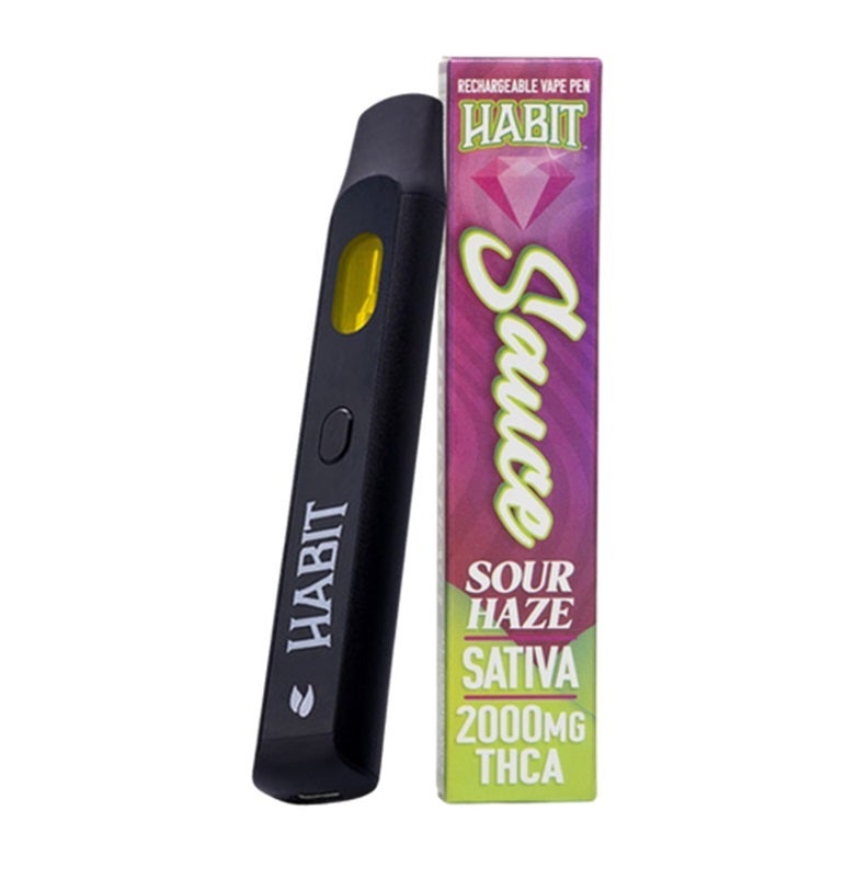 Habit Sour Haze - Sativa -2G THCA Disposable | Hempie's