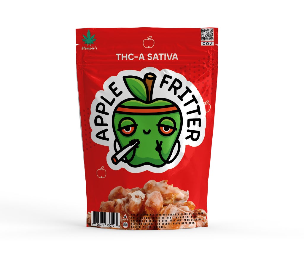 THCA Flower - AAA Apple Fritter - Sativa | Hempie's THCA Flower - AAA Apple Fritter - Sativa | Hempie's